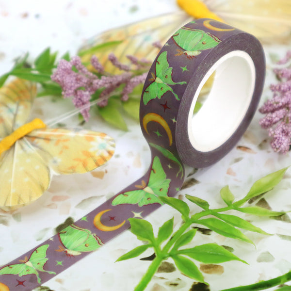 "Luna Moth" Washi Tape - Baylee Jae