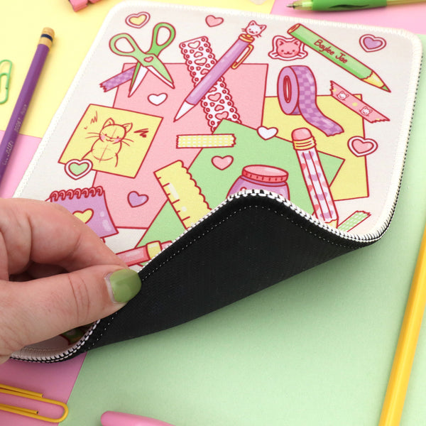 "Stationery Colourful" Mouse Pad - Baylee Jae